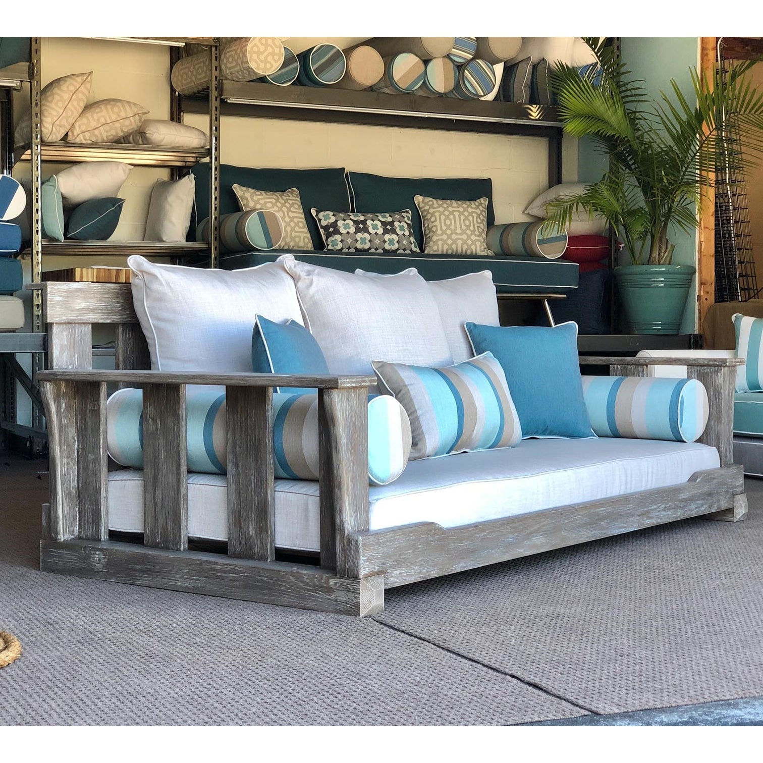 The Cabana Lido Bed Swing – Relax in Luxury